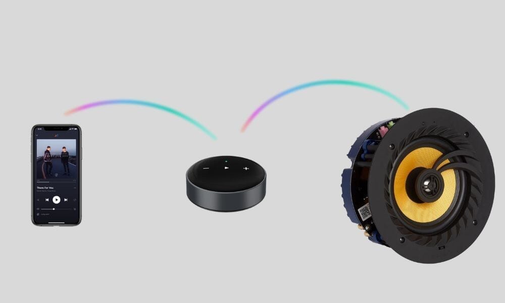 How To Use WiiM WiFi Streamer With Lithe Audio Bluetooth Ceiling Speak ...