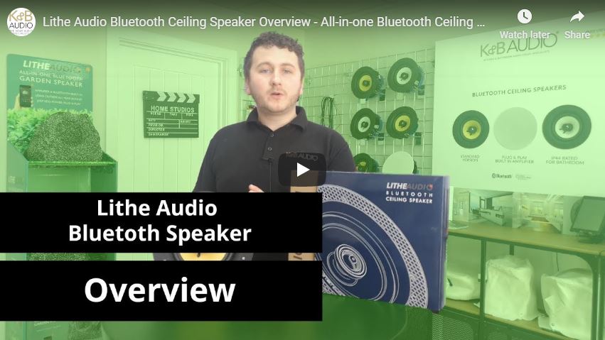 Lithe Audio Bluetooth Ceiling Speaker Overview – K&B Audio