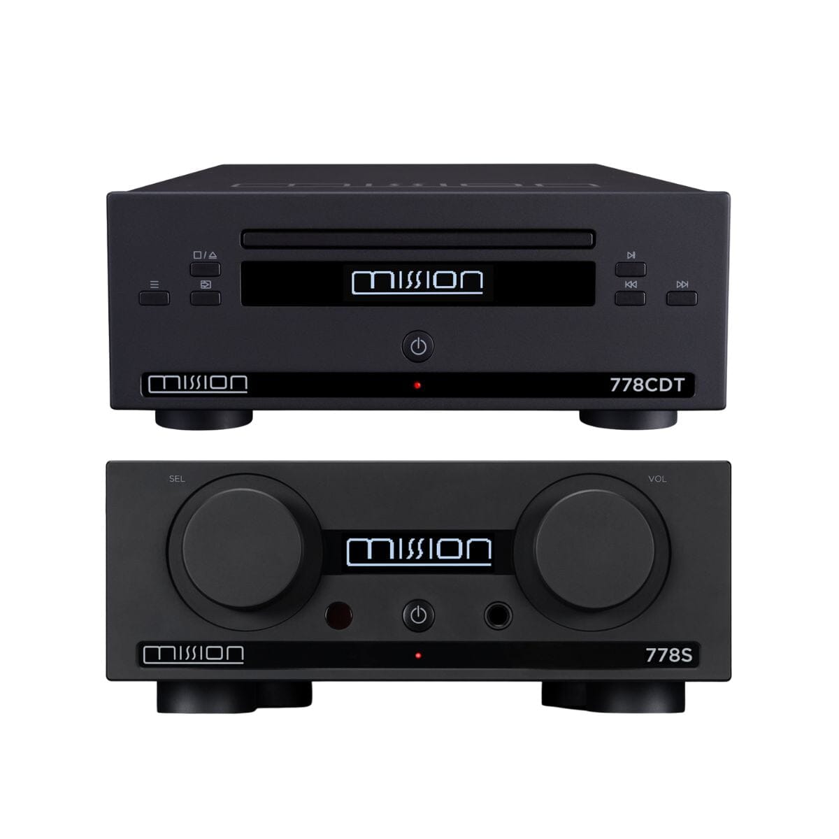 Mission 778S + 778CDT Music Streamer & CD Transport Bundle – K&B Audio