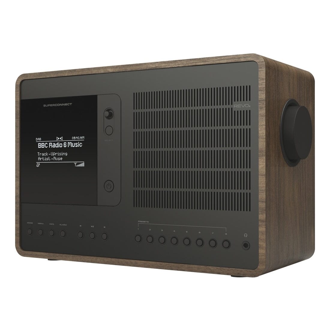 REVO SuperConnect FM/DAB/Internet Radio with Bluetooth & WiFi – K&B Audio