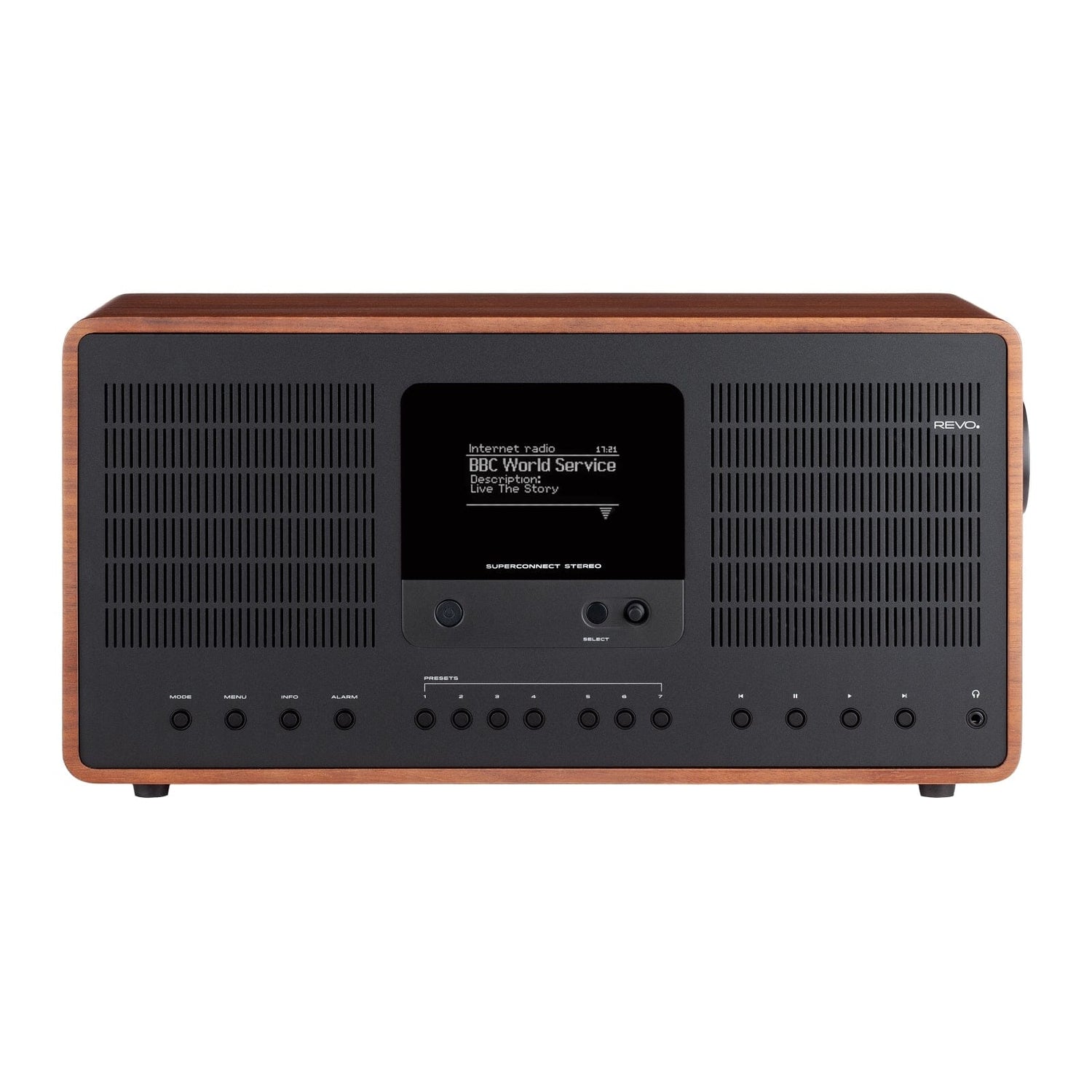 REVO SuperConnect Stereo FM/DAB/Internet Radio with Bluetooth & WiFi ...